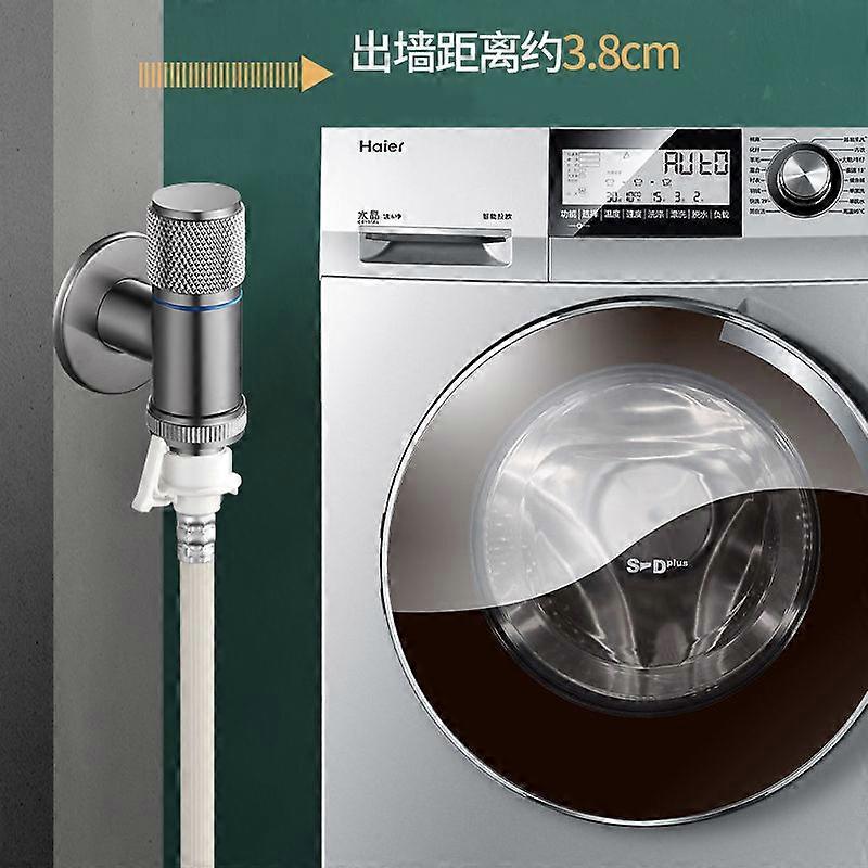 Copper Washing Machine Faucets Soild Brass Single Cold Wall Mounted G1 ...