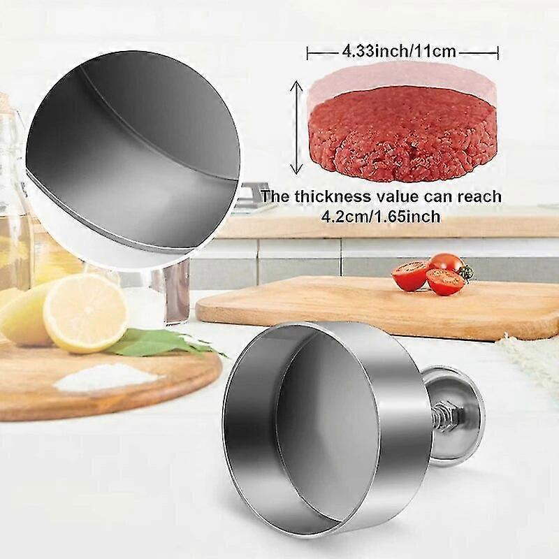 Hamburger Press Burger Patty Maker 304 Stainless Steel Pork Beef ...