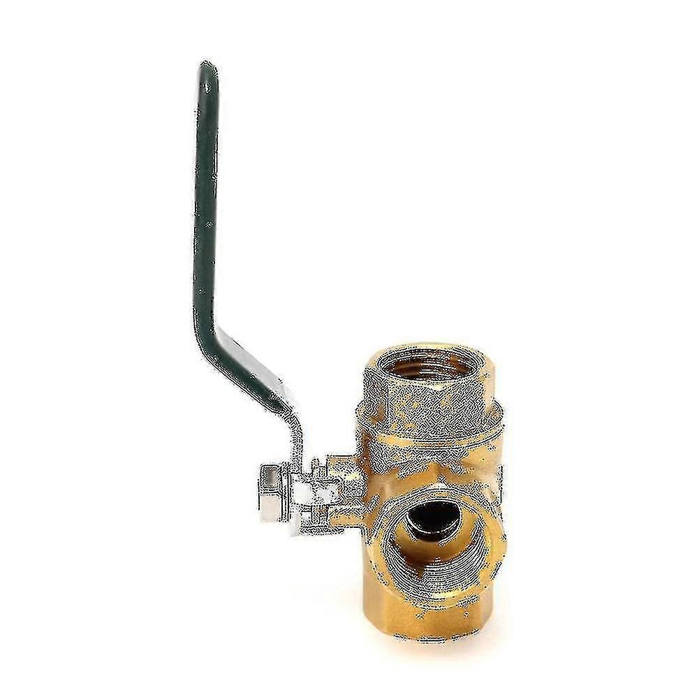 3-way (l-port) Ball Valve, Lever Handle, Female (dn15 1/2'') Made Of ...