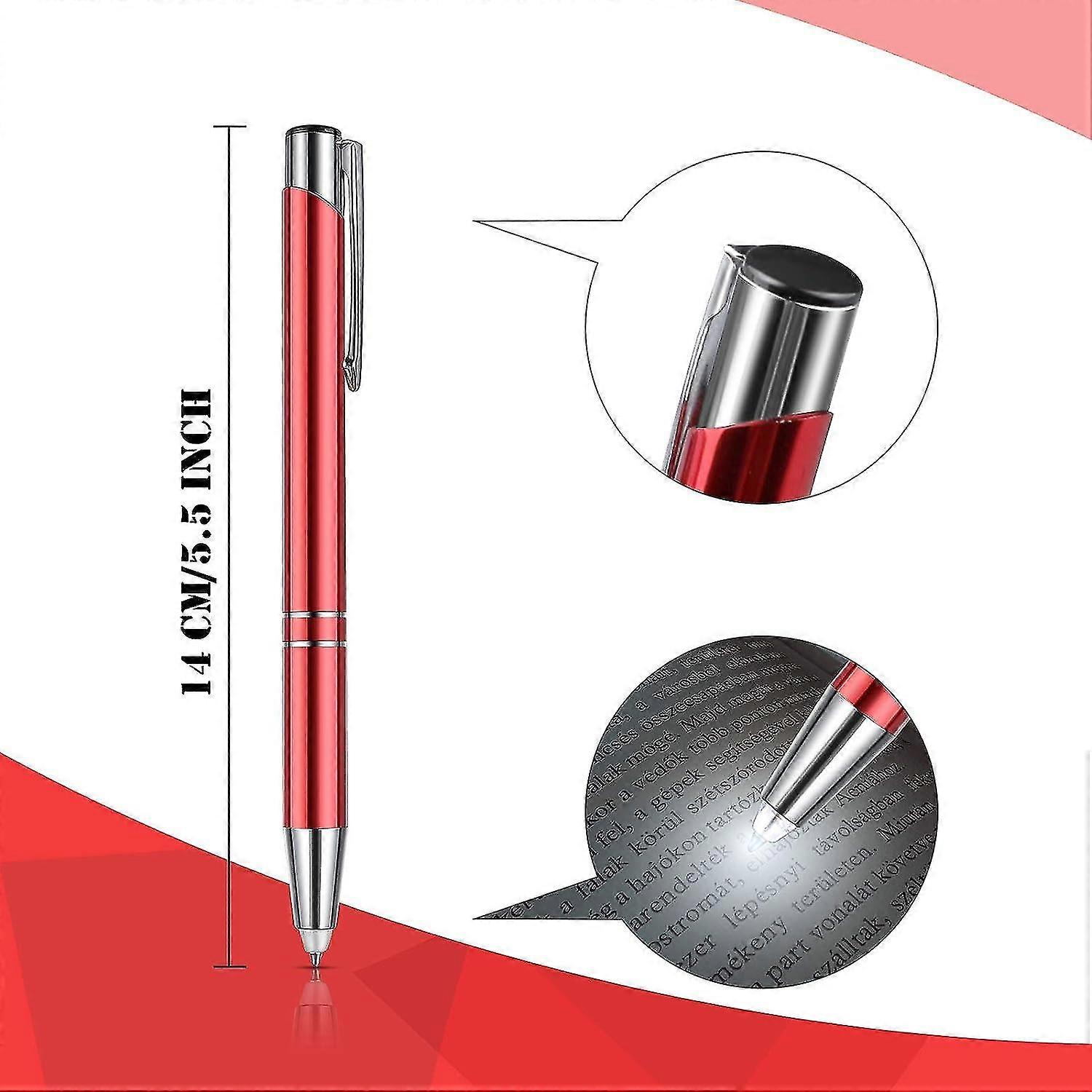 Pen with Light for Writing in The Dark, 6 Pieces Lighted Tip Pen Led ...