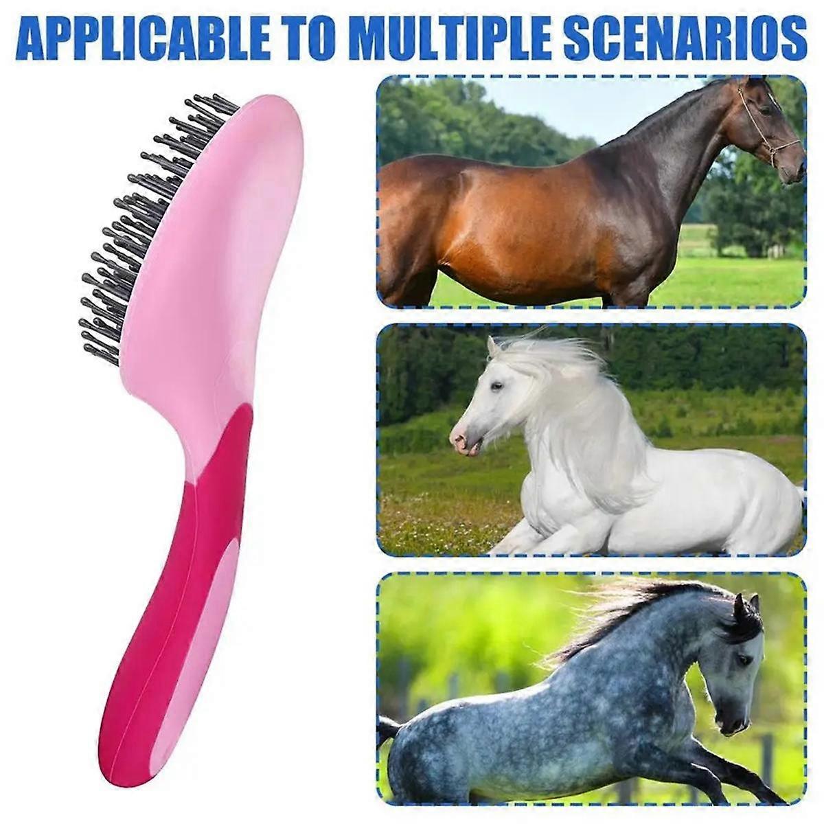 Mane Pulling Comb for Horses Professional Mane and Tail Brush with ...