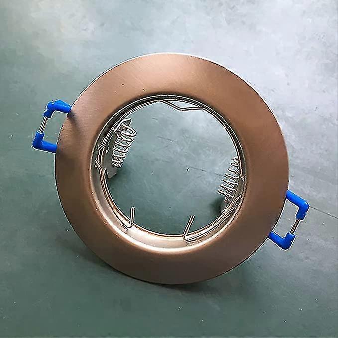 36 Pieces Lamp Retaining Rings for GU10 MR16 Spotlight 50MM Silver Horn ...