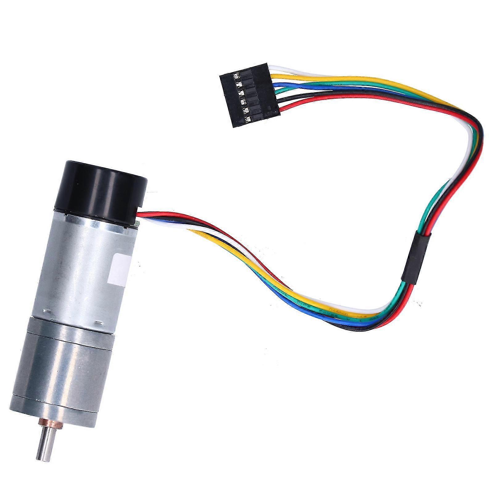 DC Geared Motor with Encoder Speed Measuring Signal Feedback Smart Car ...