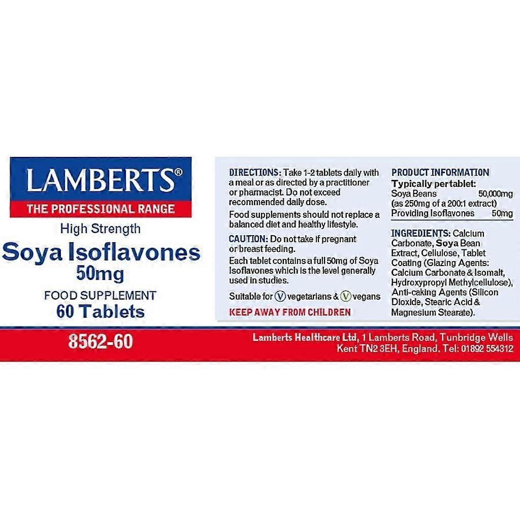 Lamberts Soya isoflavones 50mg tabletter 60 (8562-60) | Fruugo SE
