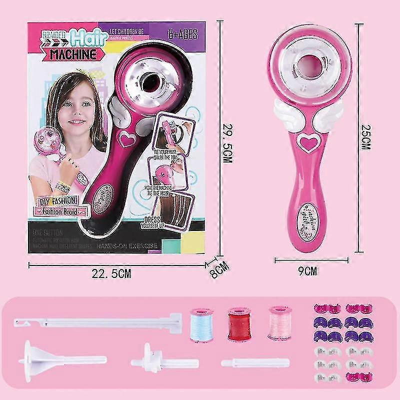 Girls Electric Automatic Hair Braid Diy Stylish Braiding Hairstyle Tool ...