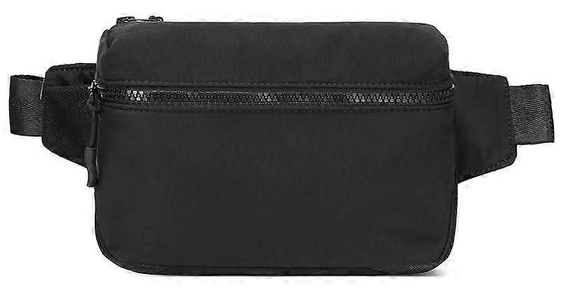 Black Fanny Pack for Men Women Waterproof Fanny Pack with Headphone ...