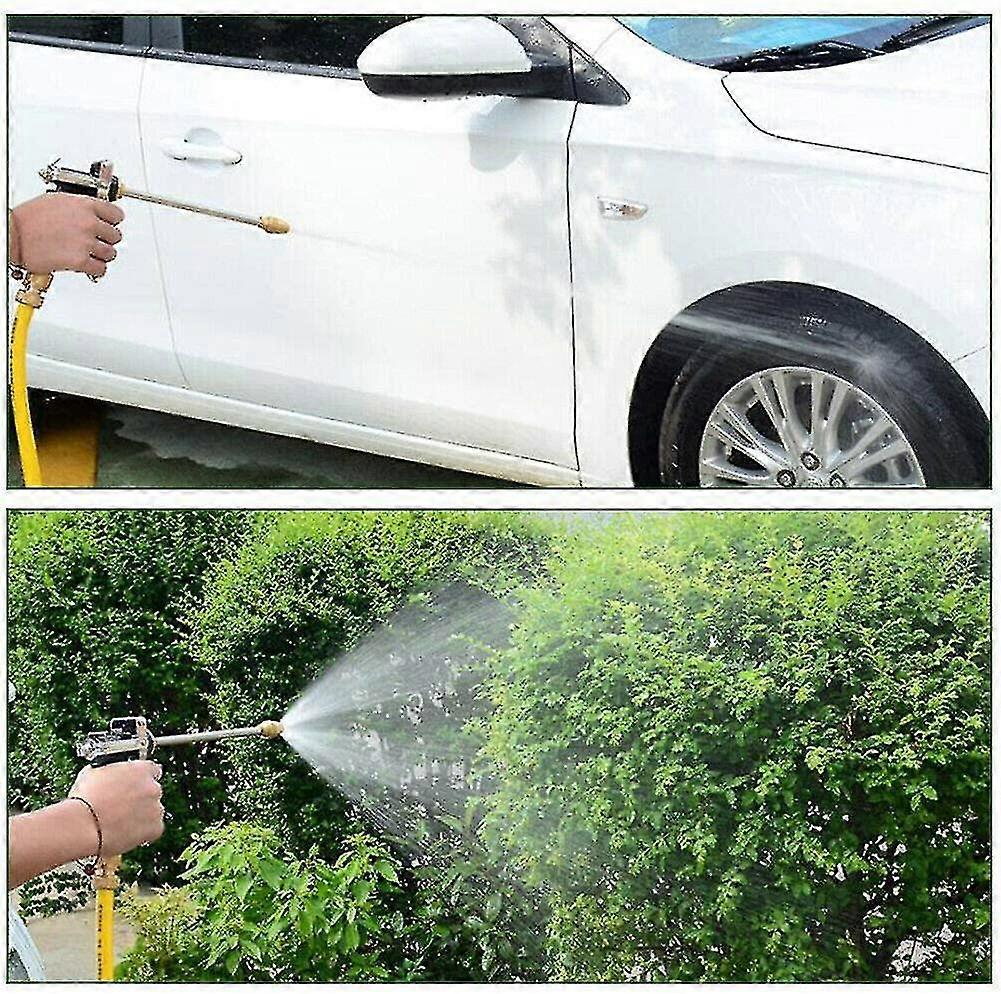 High-pressure Cleaning Machine Gun Garden Hose Spray Gun Metal Nozzle ...