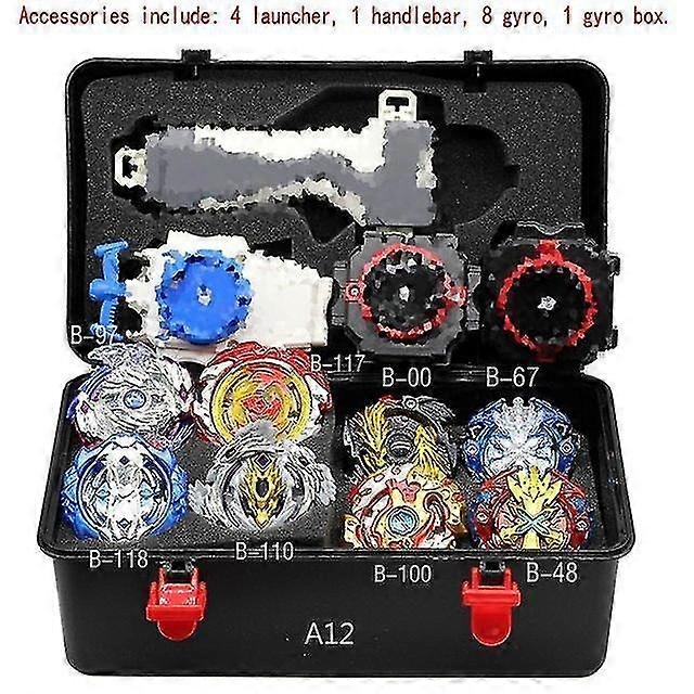 YH Top Beyblade Burst Arena Bey Blade Toy Metal Funsion Bayblade Set ...