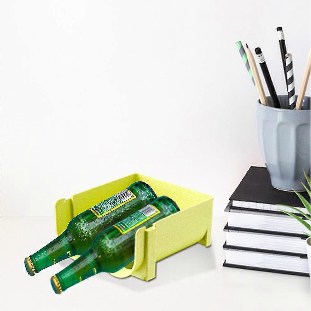 Durable Storage Box Stackable Can Drinks Refrigerator Organiser Beer ...