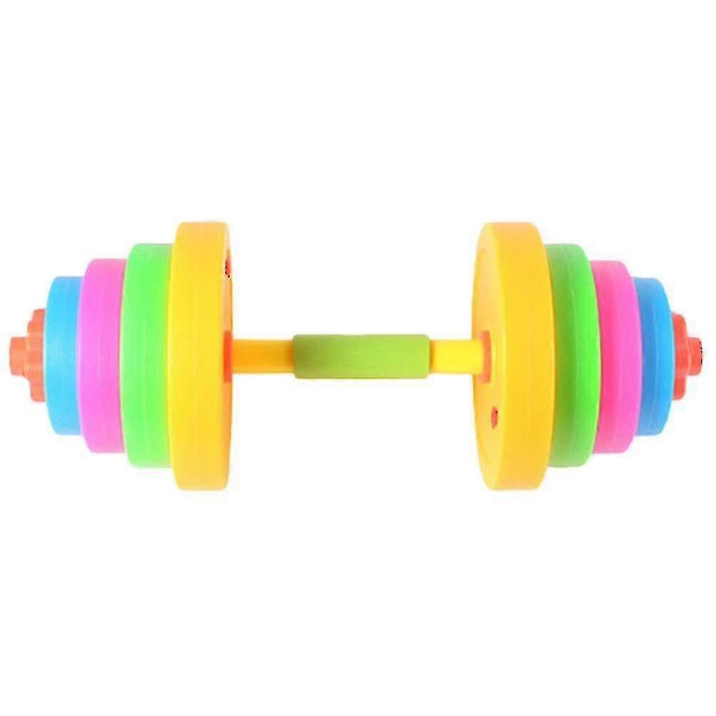 Plastic Dumbbell Kids Barbell Adjustable Dumbbell Kids Exercise ...