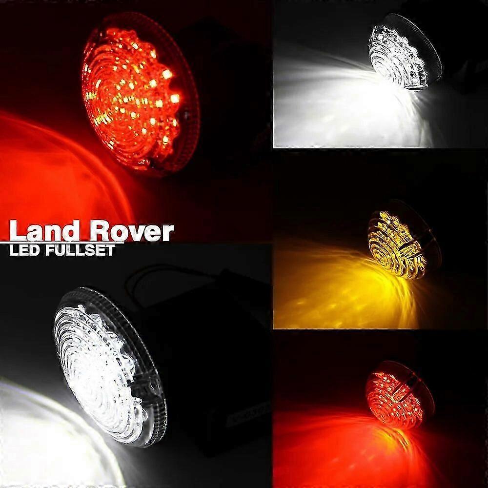 Complete Update For Land Rover Defender 90 110 7inch Led Headlight ...