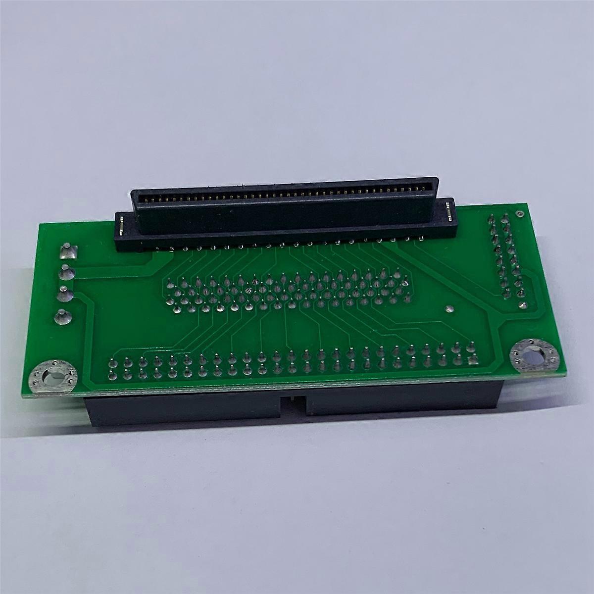 Scsi Sca 80Pin to 68Pin to 50Pin Ide Hard Disk Adapter Converter Card ...