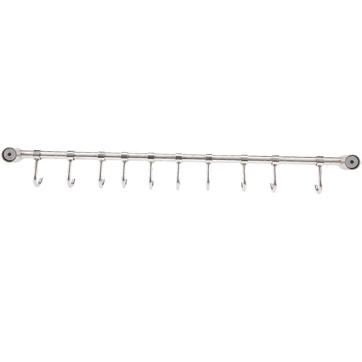 Kitchen Rail Rack Wall Mounted Utensil Hanging Rack Stainless Steel ...