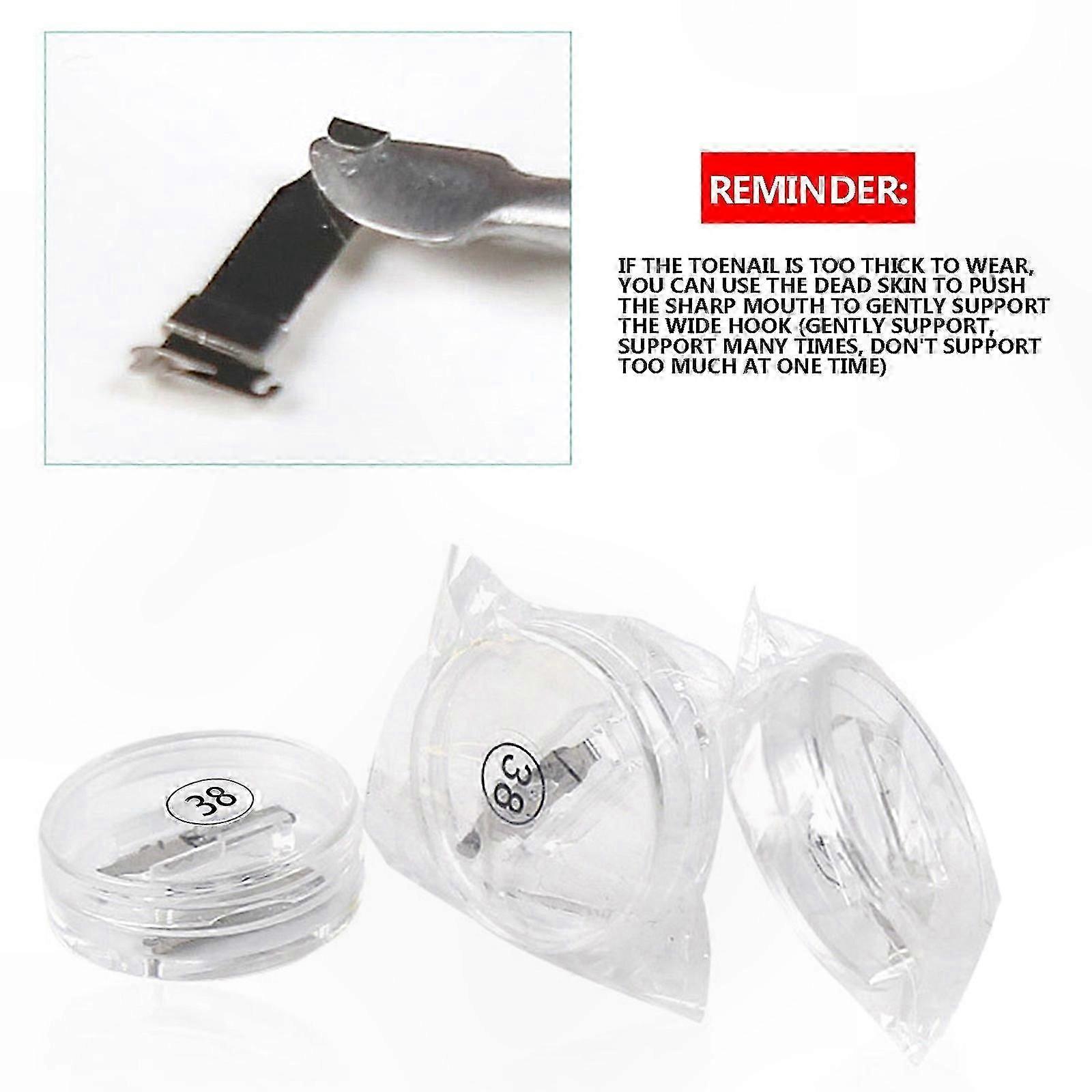 Toenail Correction Kit with Buckle and Groove for Ingrown Nail Support ...