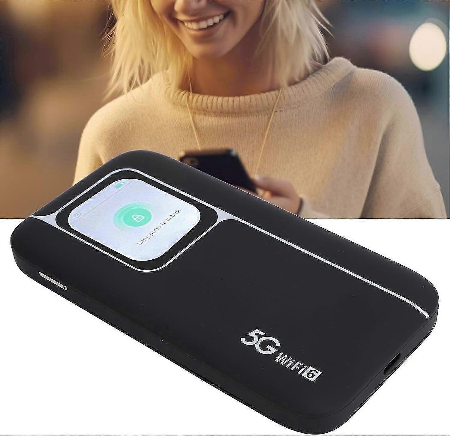2025 Latest Model 5G Wi Fi Mobile Hotspot, Portable Wi Fi Device with ...