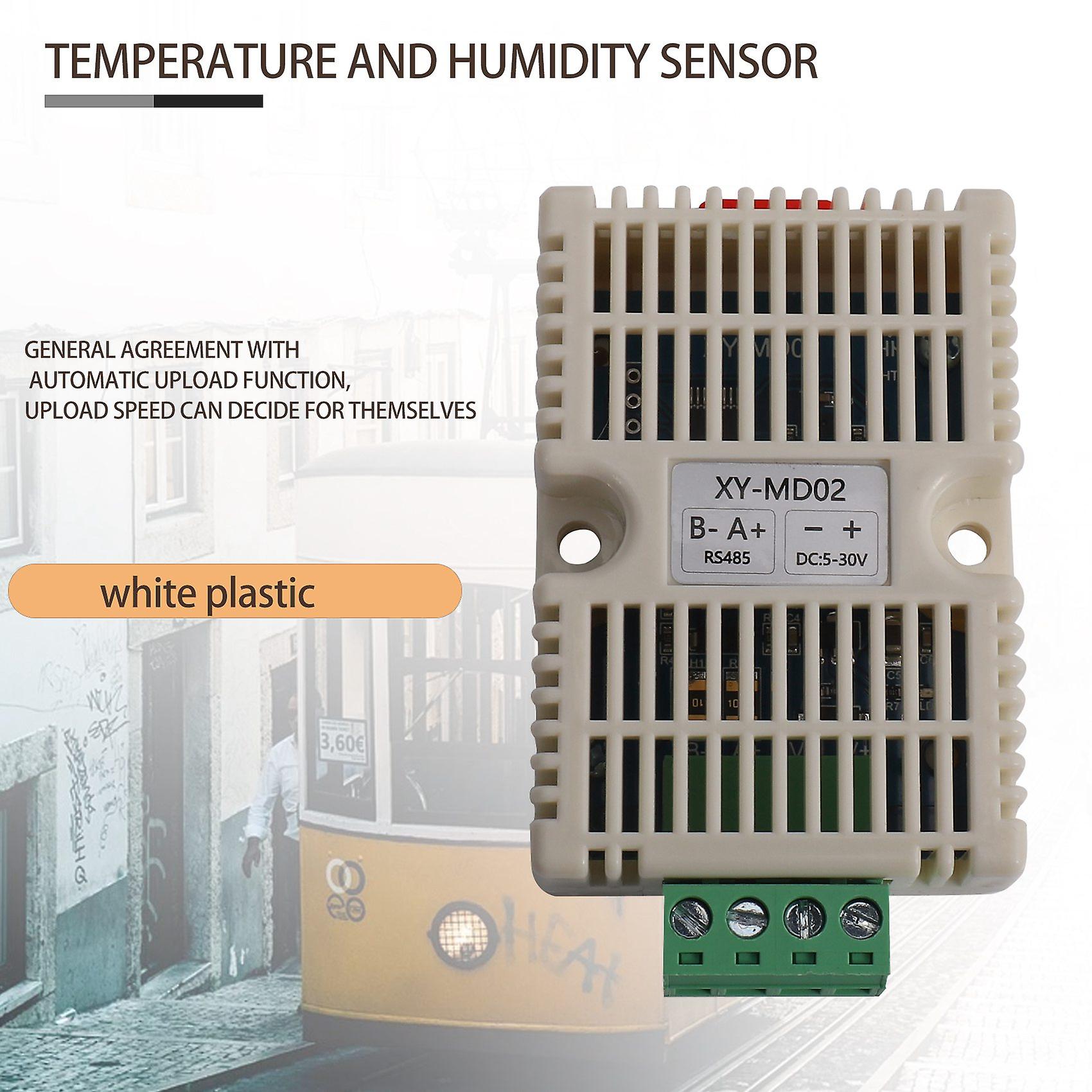 Temperature Humidity Transmitter Rs485 Sht20 Sensor Modbus Rtu Acquisition Module Transducer ...