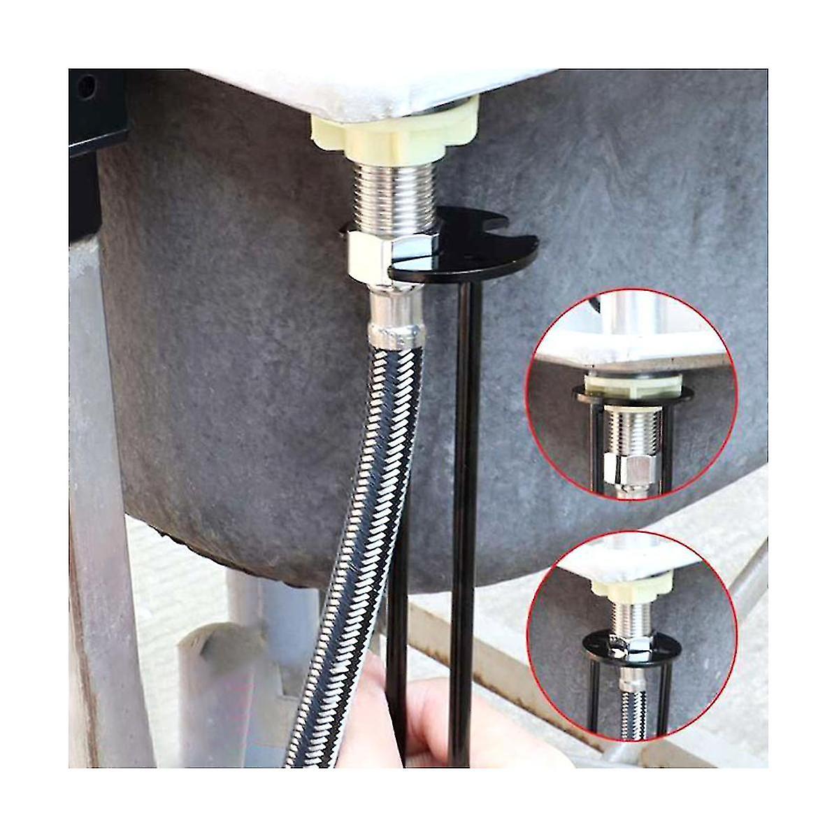 Kök Reparation VVS-verktyg Handfat Krannyckel VVS-rör Fyra klo ...