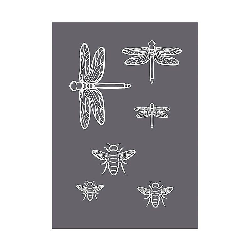 Insects A5 silkscreen stencil | Fruugo AU