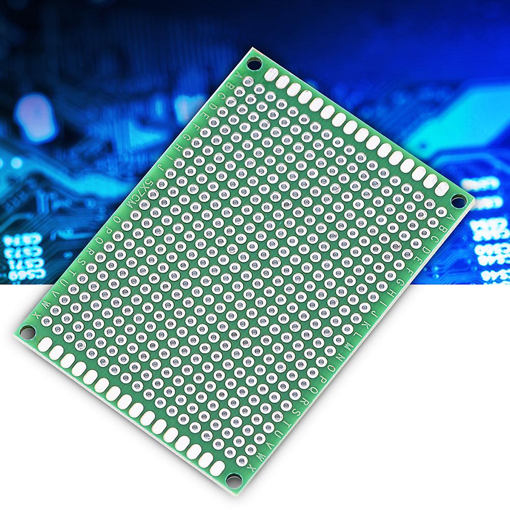 10 Piece 5cmx7cm Double Sides Prototyping DIY Soldering Universal PCB ...