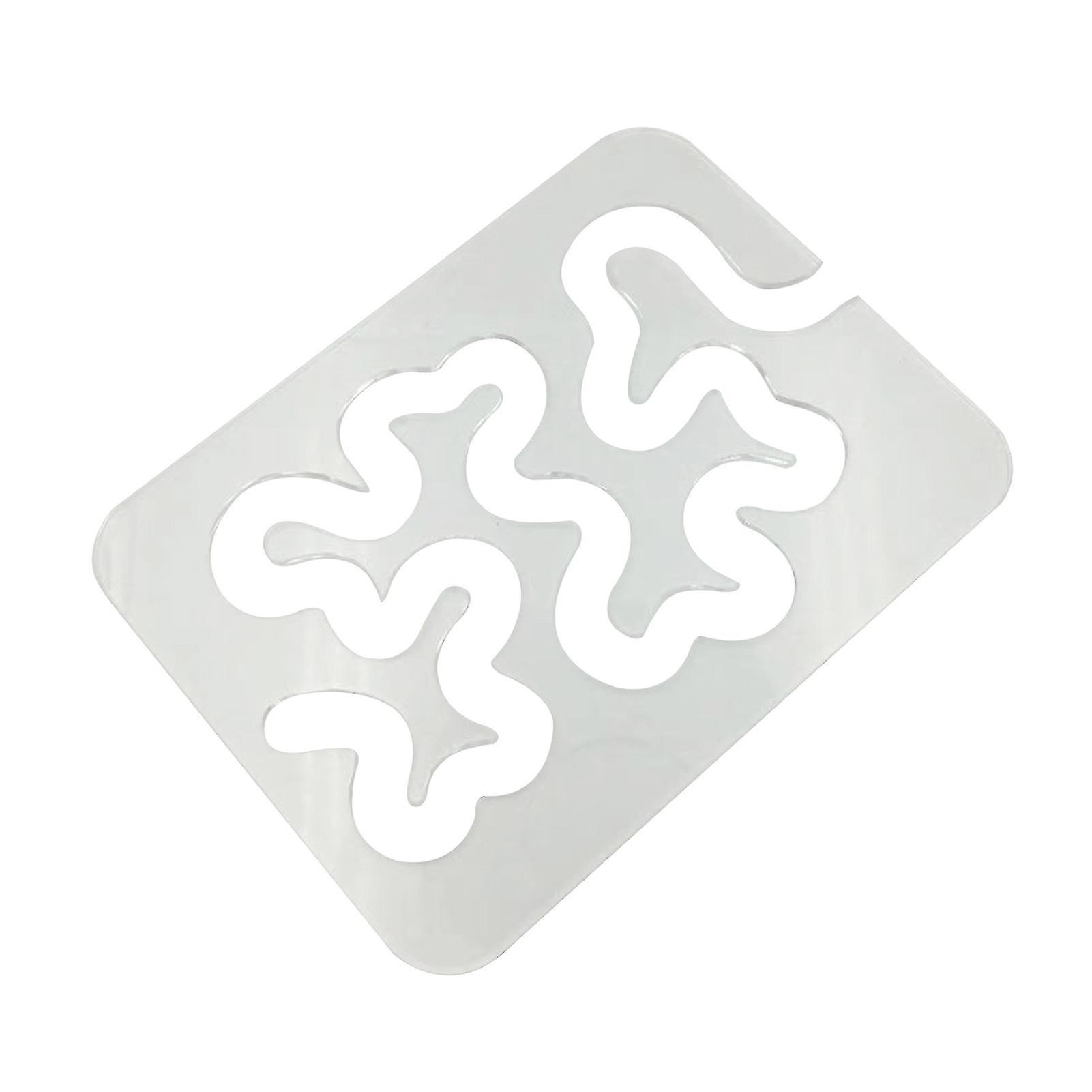 Simple Meander For Machine Reusable Quilting Template Ruler Acrylic ...