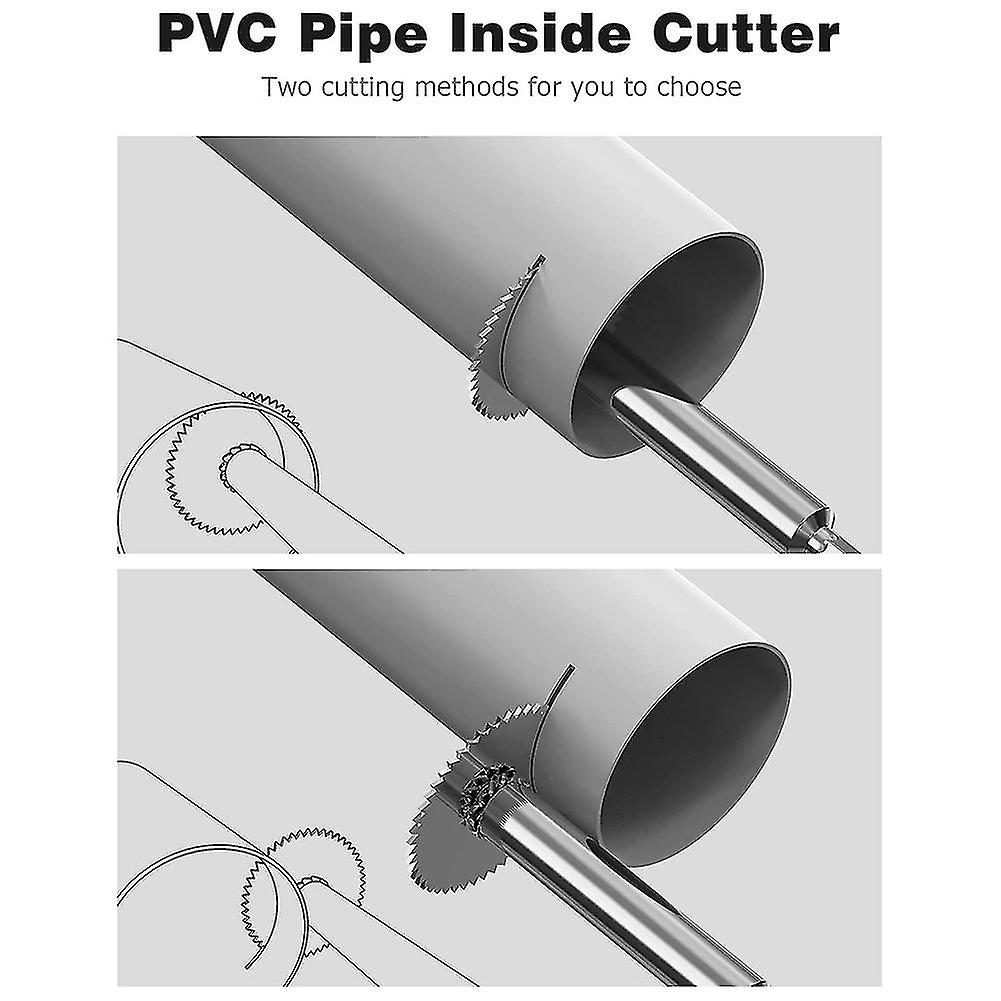 Inside Pipe Cutter, 1/4 Inch Hex Pvc Plumbing Inside Cutter Internal ...
