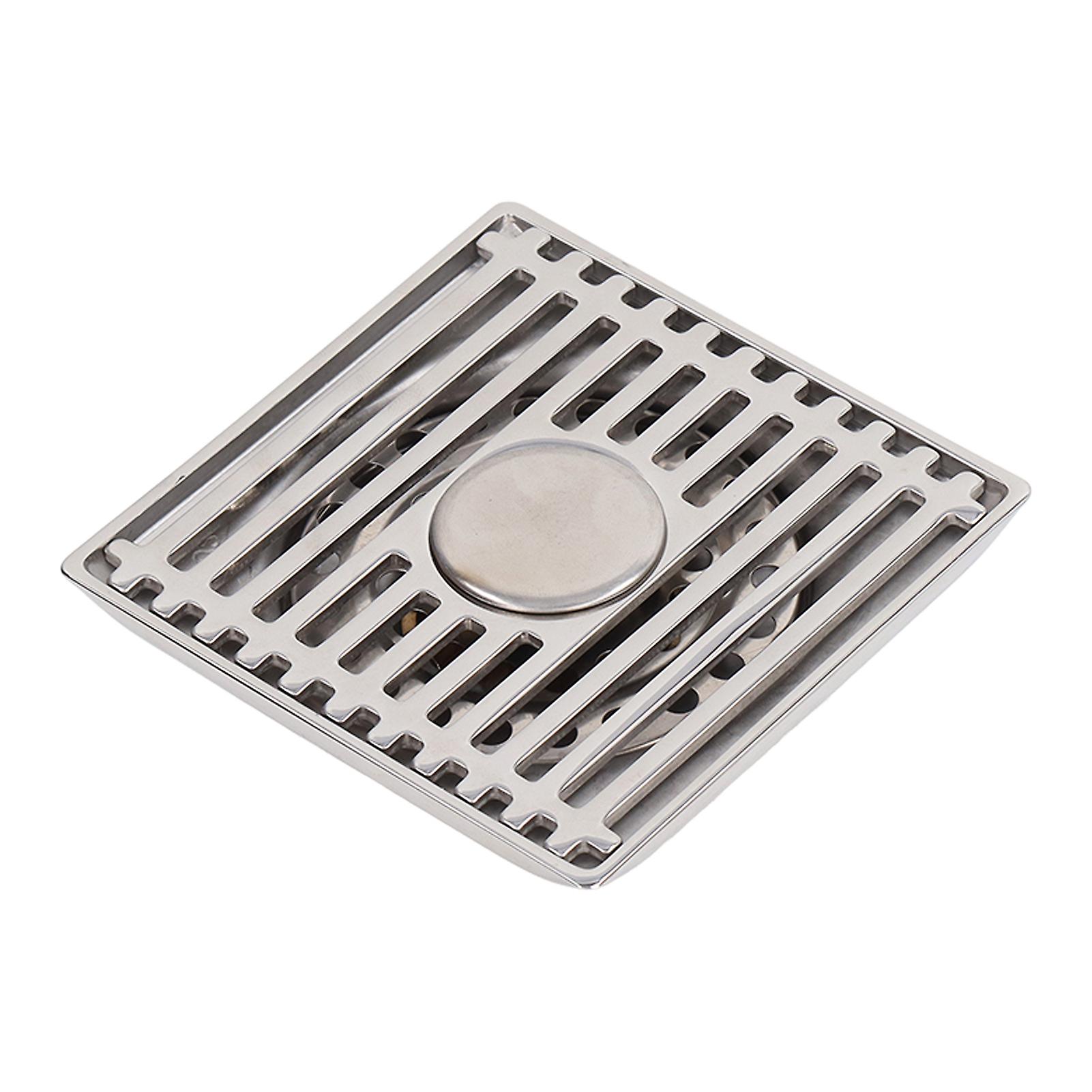 Pop-up Drain Stainless Steel, Odor Proof Floor Drain with Gravity ...