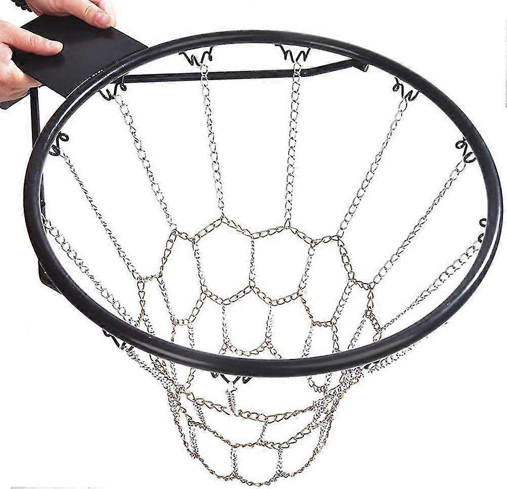 Heavy Duty Galvanized Steel Basketball Net For Indoor And Outdoor Hoop ...
