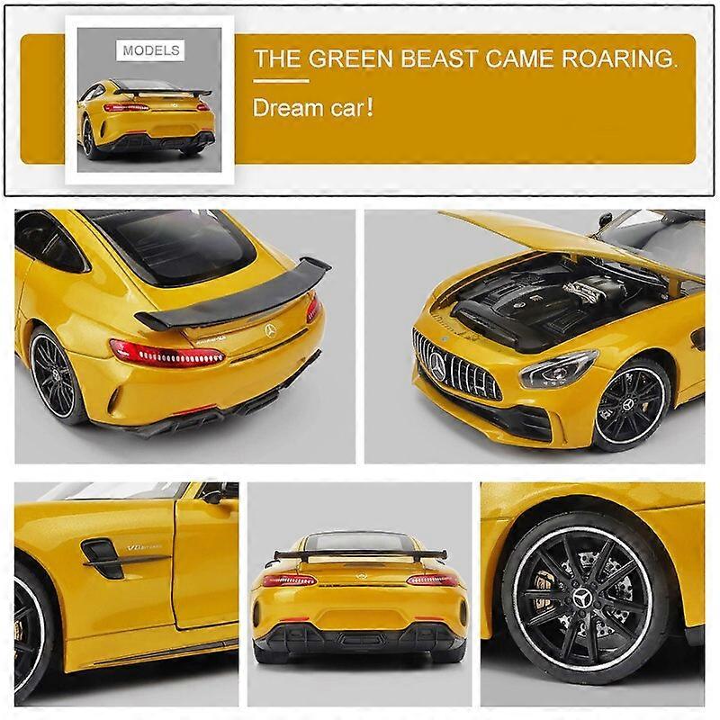 1:24 Mercedes-Benz GTR Supercar Alloy Car Diecasts & Toy Vehicles Car ...