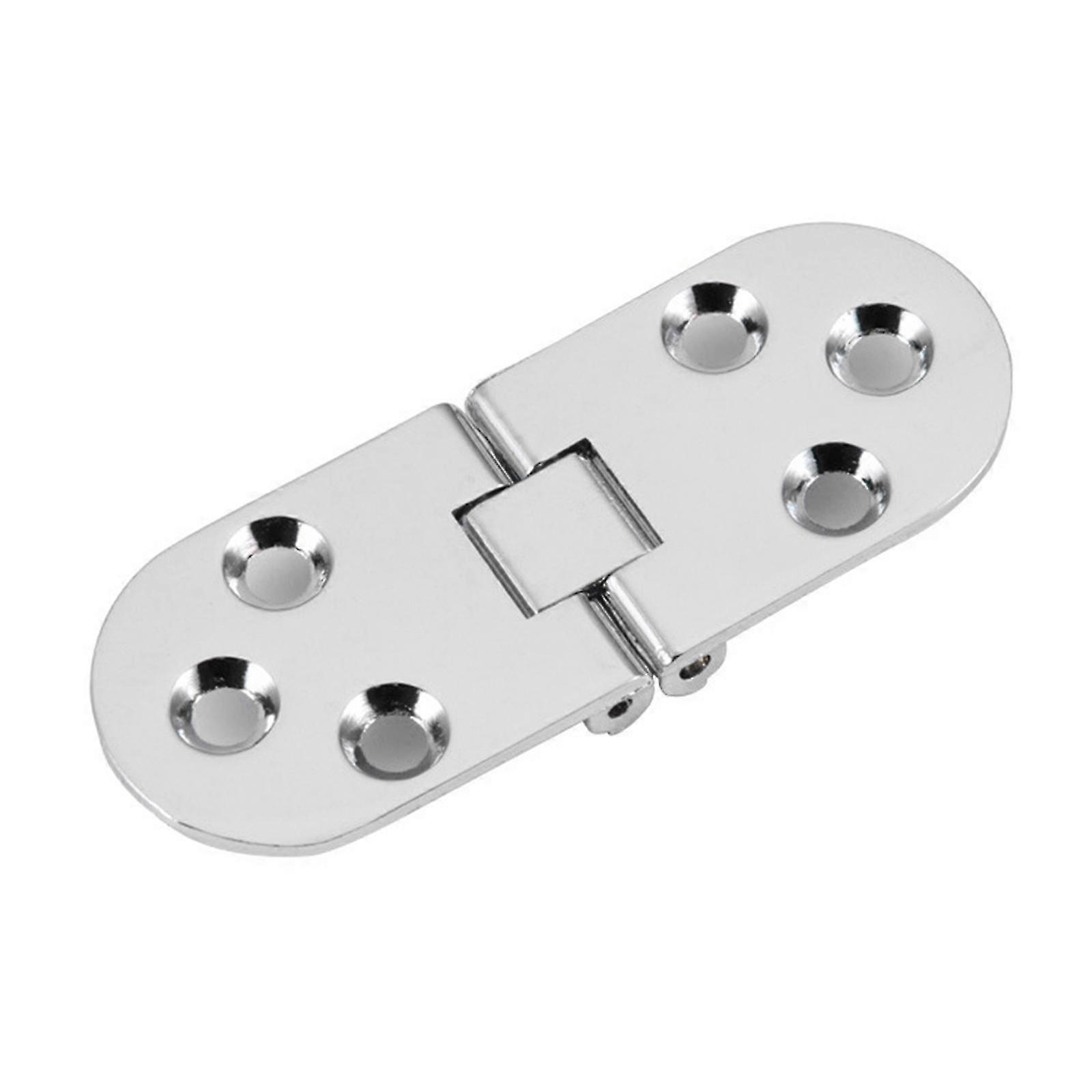 2x Cabinet Door Hinge Concealed Flap Hinge 180 Degree Folding Hinge ...