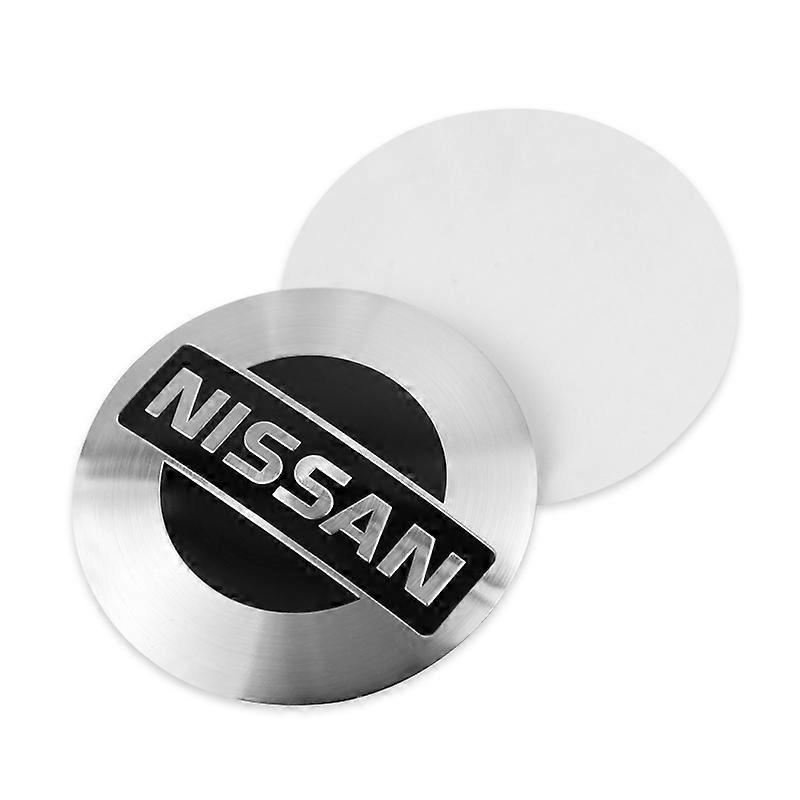 4Pcs Car Wheel Hub Center Cap Metal Emblem Stickers For Nissan Qashqai ...