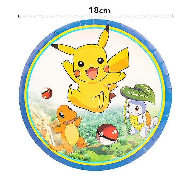 Cartoon Pikachu Set, Baby's Birthday Party, Festival Pikachu Triangle ...
