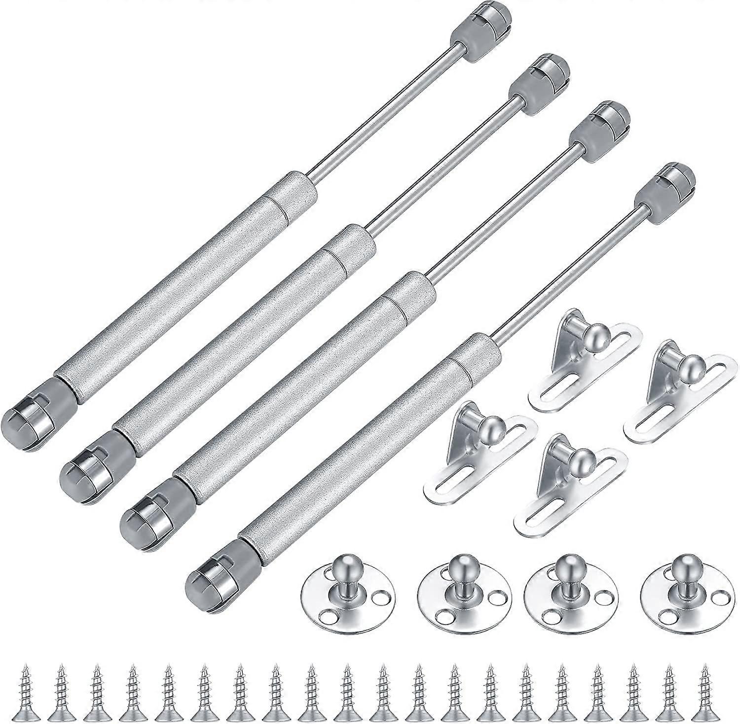 4 Pieces Hydraulic Gas Struts, 100N/10Kg Hydraulic Cabinet Struts ...
