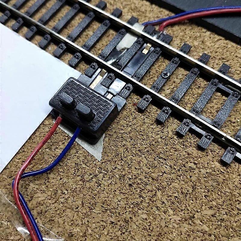 1:87 HO Scale Train Railway Model Materials Simulation Rails Junction ...