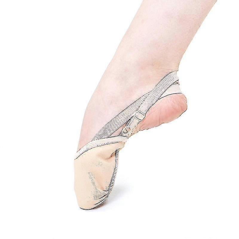 Soft Rhythmic Gymnastics Toe Shoes Elastic Dance Feet Protection Shoes ...