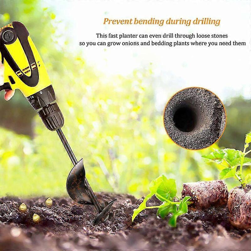Garden Auger DrillGarden Auger Bit, Practical Planting Tool for Flower ...