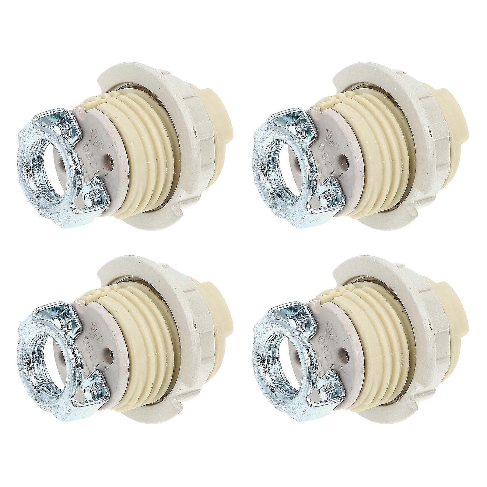 4Pcs Halogen Light Bulb Base Socket Practical G9 Ceramic Lamp Base ...