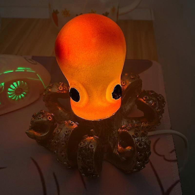 Octopus Nightlight, Decorative Lamp Manual On & Off Portable Light For ...
