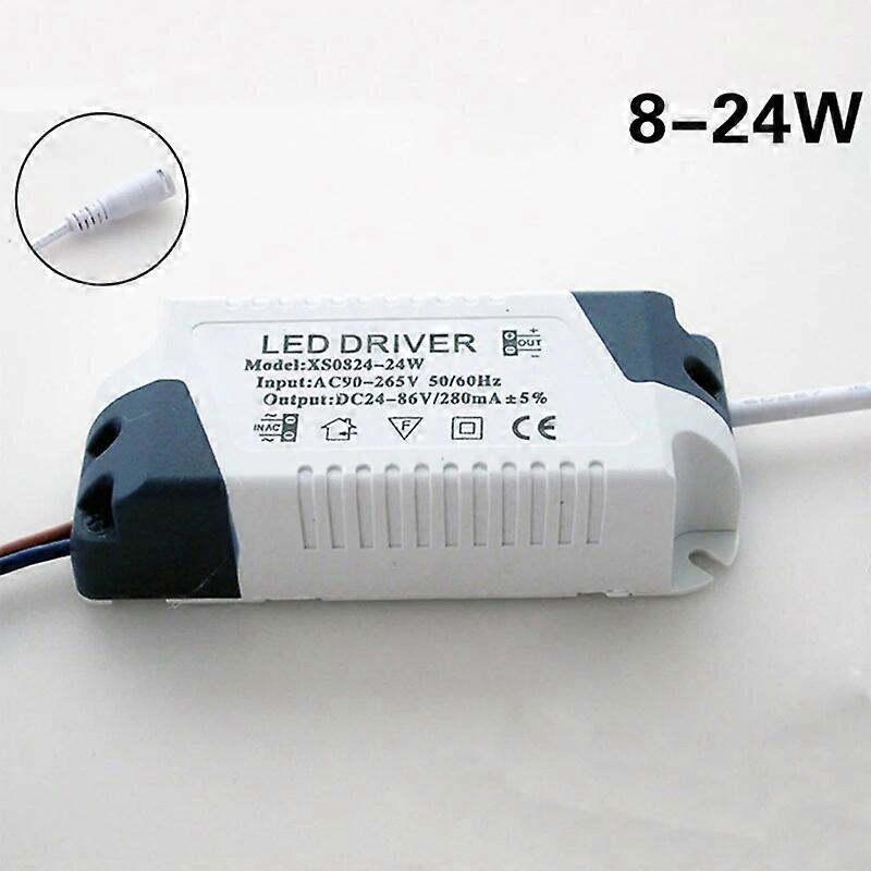 LED Driver AC 110V 220V To DC 24V 8-24W Panel Ceilling Lamp Power ...