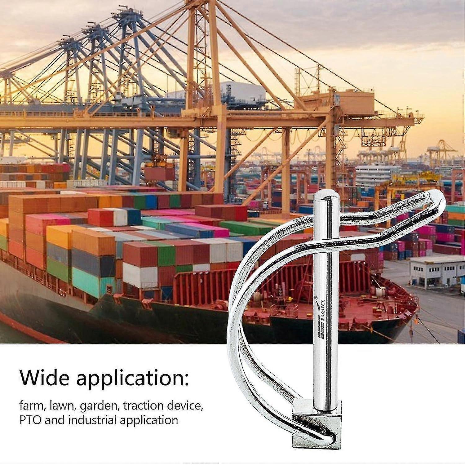 Shaft Locking Pin,316 Stainless Steel Safety Coupler Pin - D Type ...