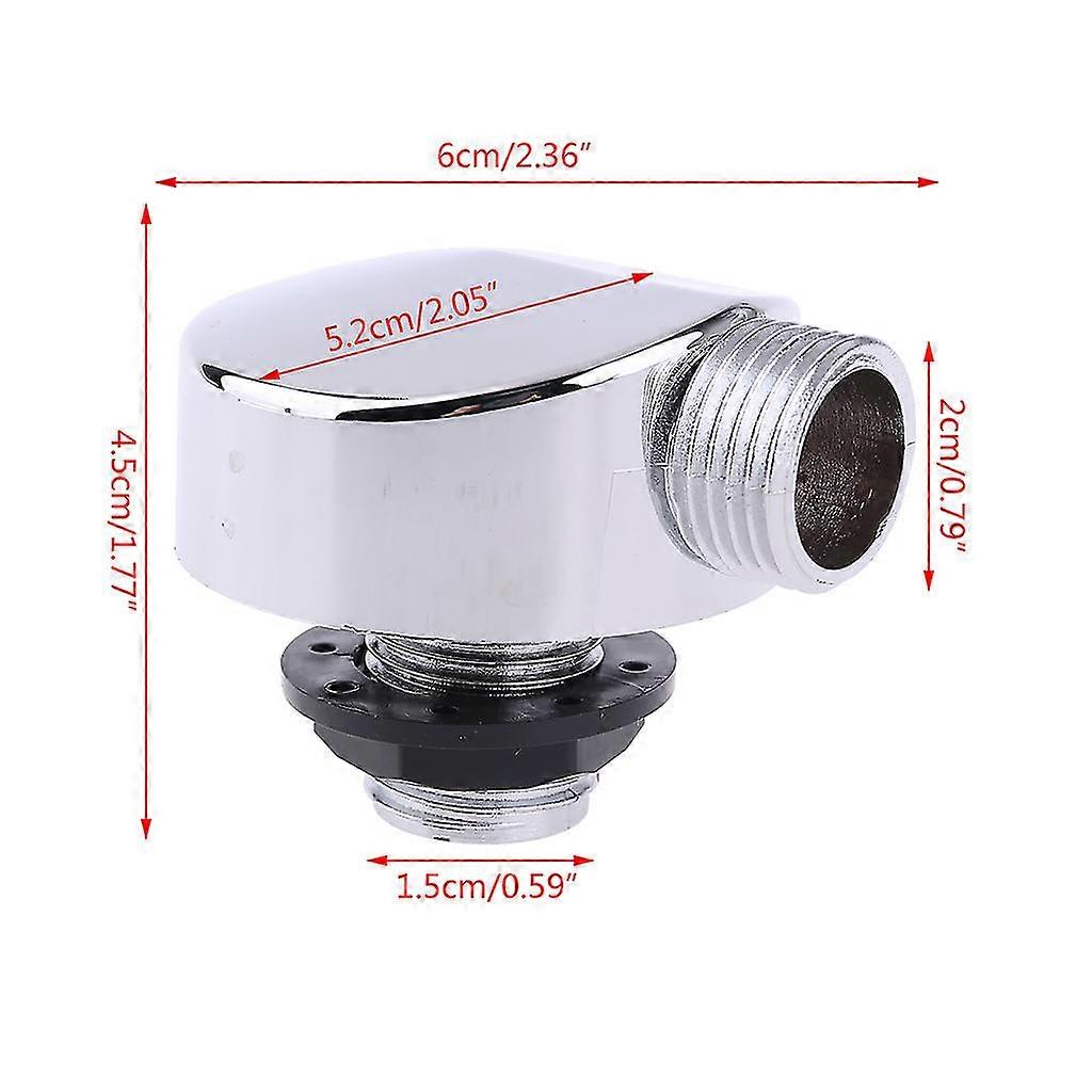 Chromed Plastic Shower Connector Bathtub Shower Cabin Room Accessories ...