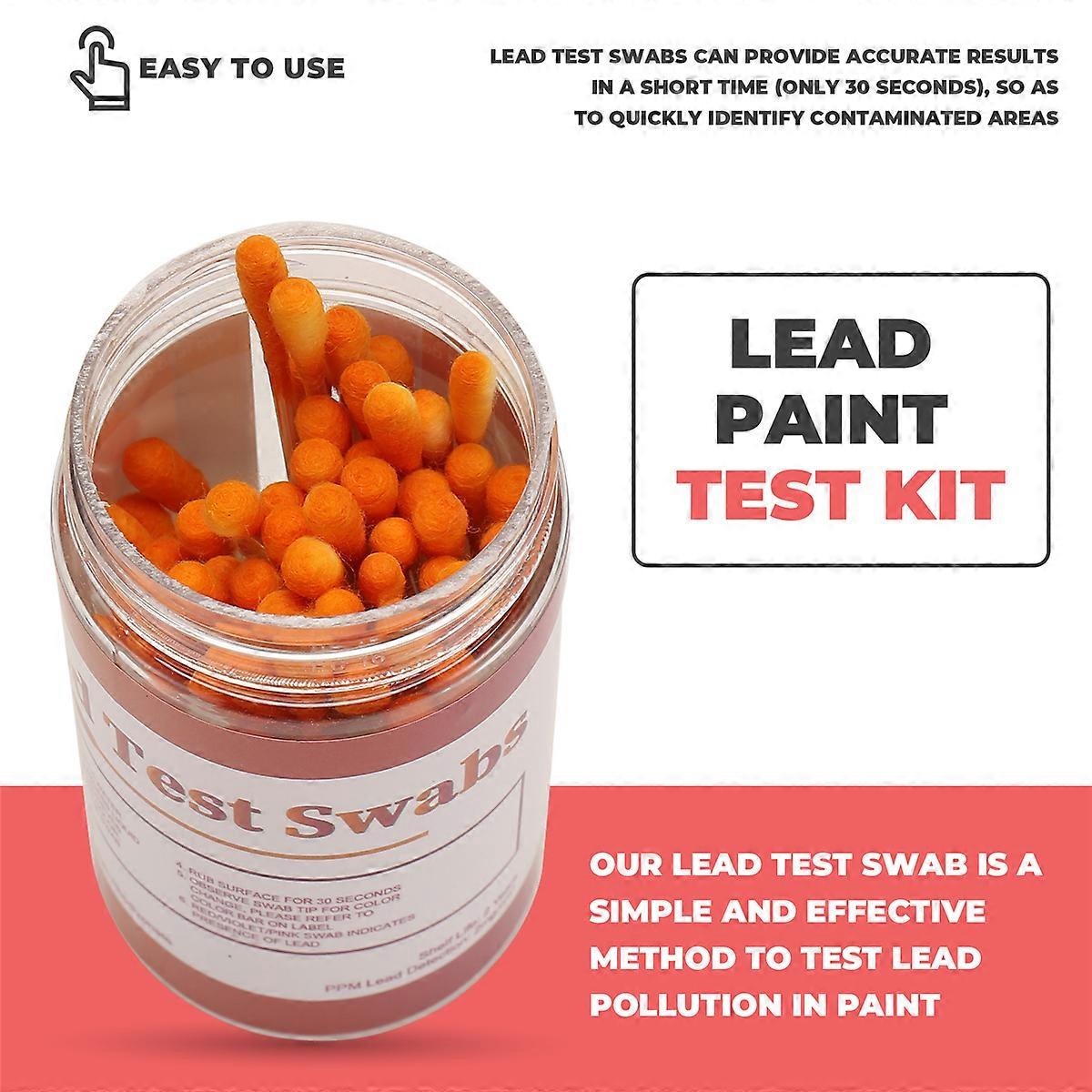 Lead Test Kit Swabs - Lead Paint Test Kit, (60PCS) | Fruugo UK