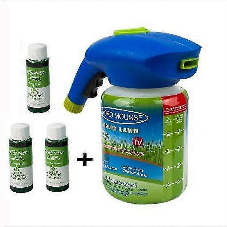 Garden Hydro Hydro Mousse Liquid Turf Grass Seed Sprayer With Growth ...