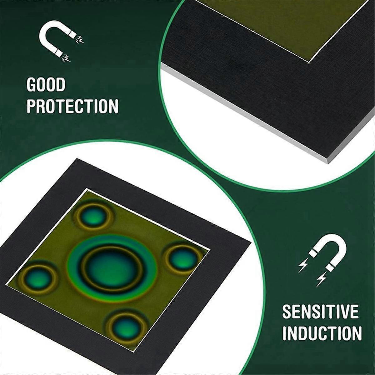 Magnetic Observation Film 4 x 4 Inch Magnetic Film Static Field ...