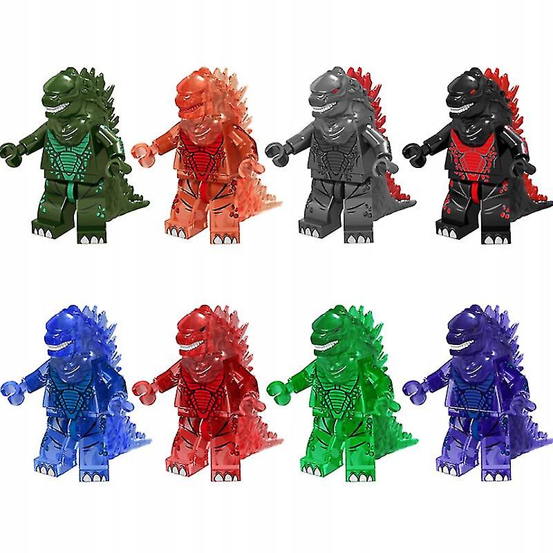 8 Models Of Monster Godzilla Blocks | Fruugo UK
