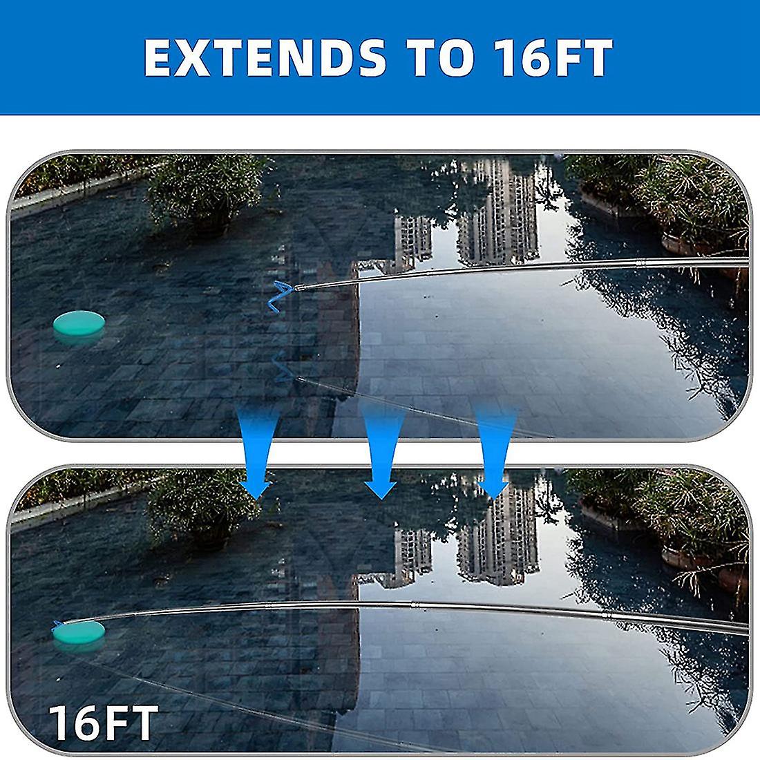 Disc Golf Retriever Pole With 3 Hooks, Telescoping Disc Golf ...