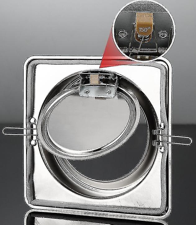 Backventil Rostfritt stål Tyst ventilationskontakt med backventil ...