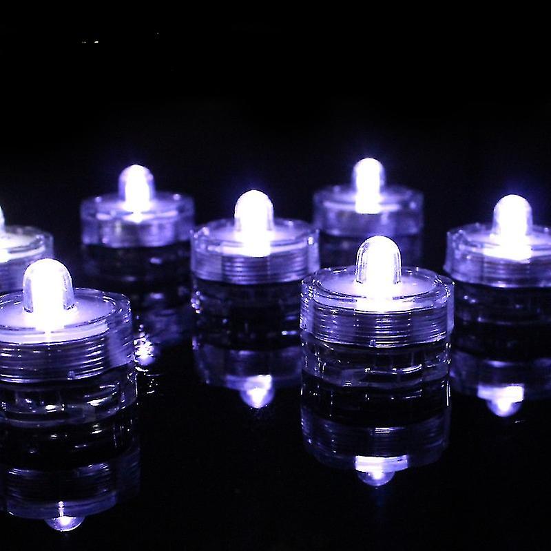 12pcs Submersible Led Lights,waterproof Tea Lights, Pond & Fishing ...