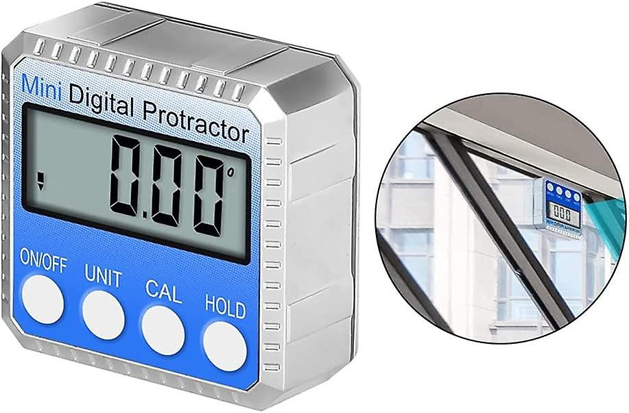 Mini Digital Protractor Angle Gauge 360° High Precision Electronic Goniometer Inclinometer Level ...