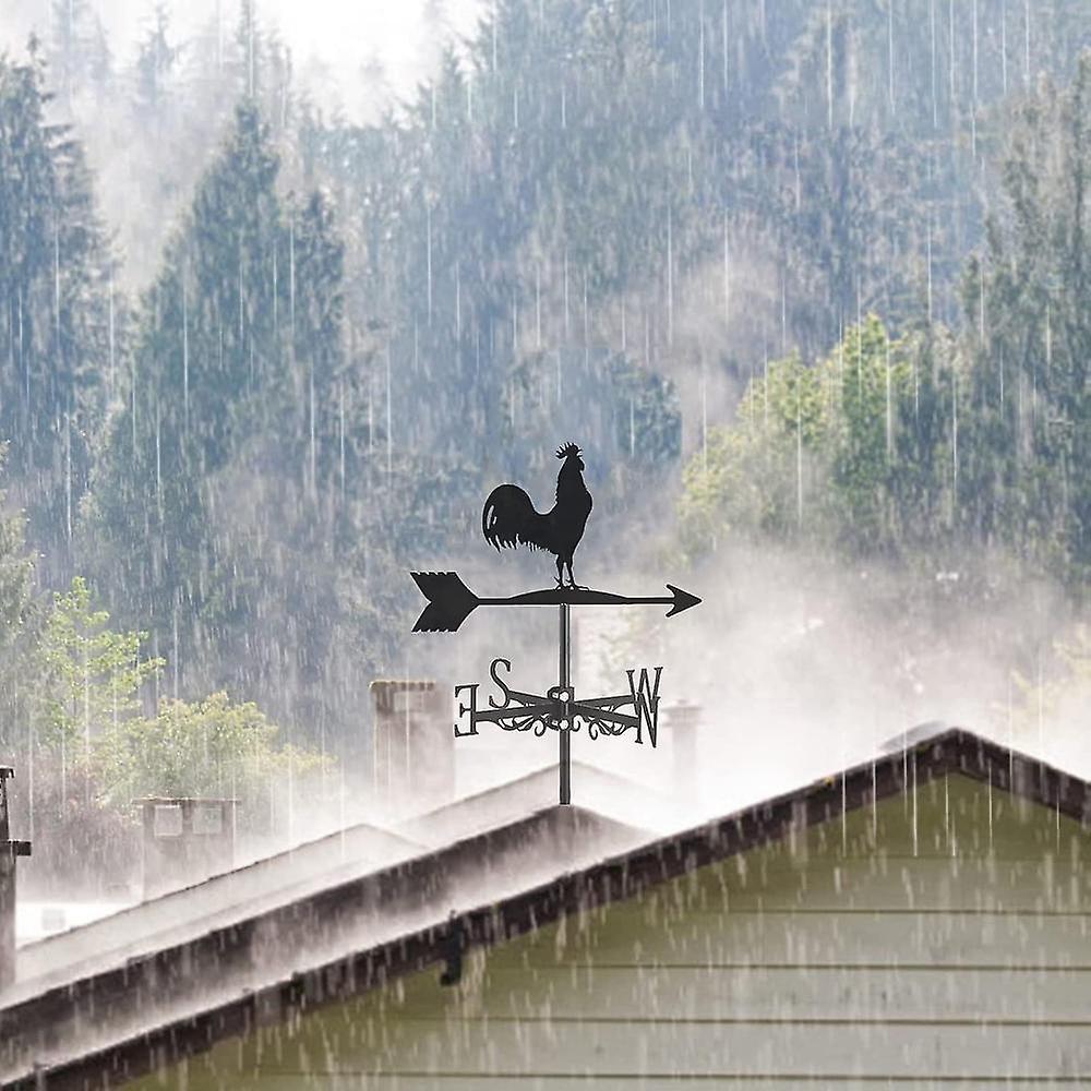 Weathervane With Animal Chickens Garden Stake Weather Vane Wind ...