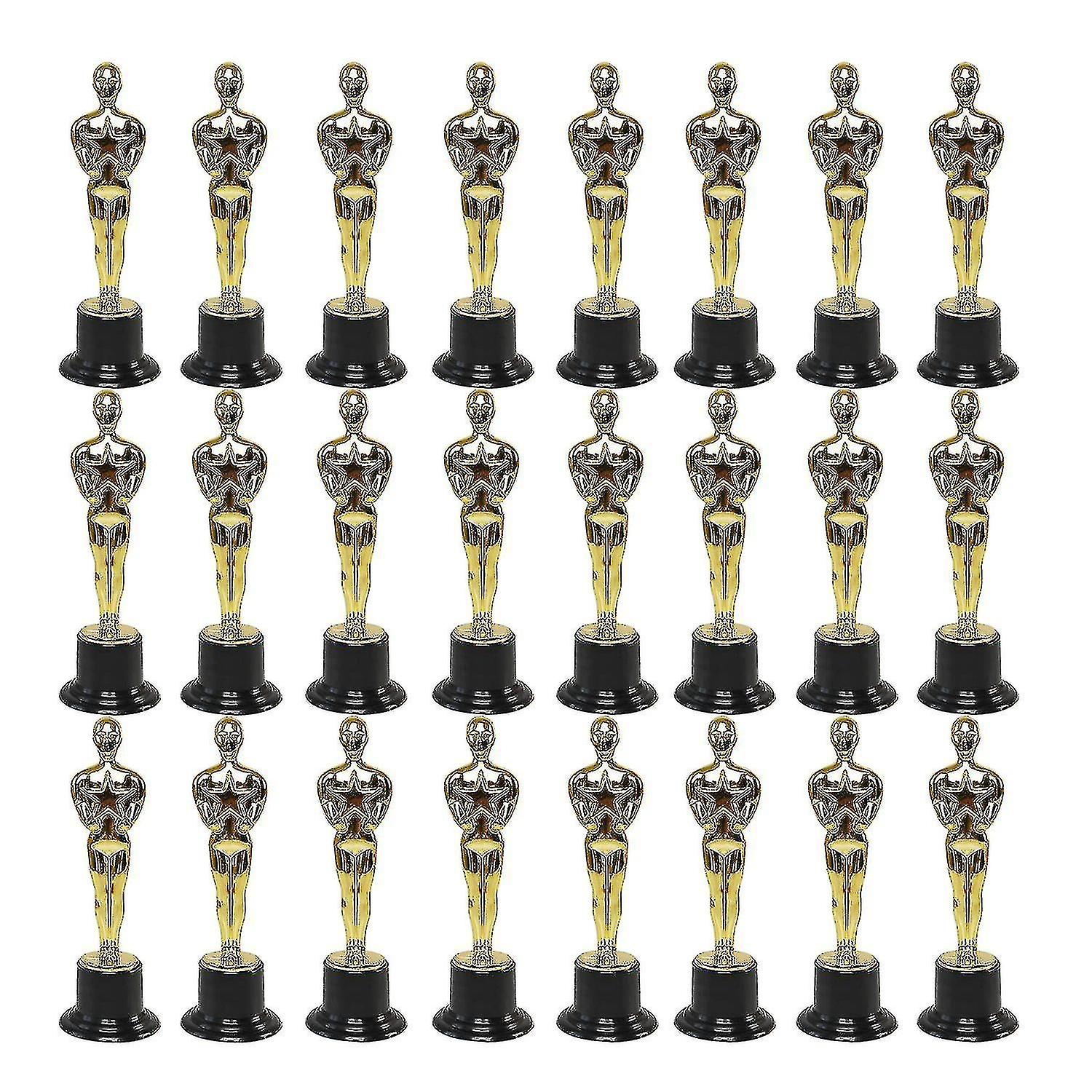 24 Pack Plastic Award Trophies Statuette For Party Favors,school Award ...